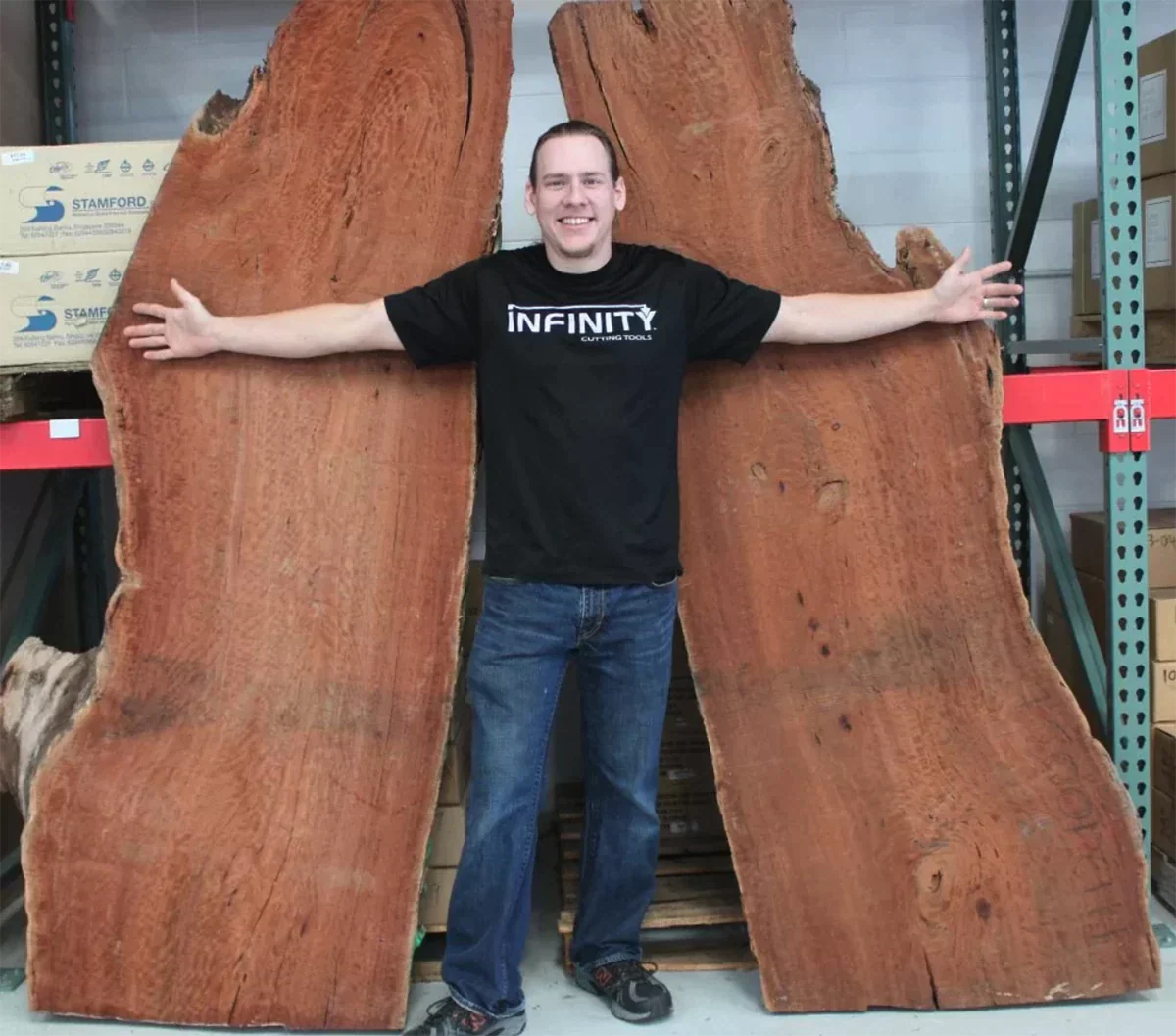 Live-Edge Table Part 1 - How To Flatten a Slab with a Router – Infinity ...