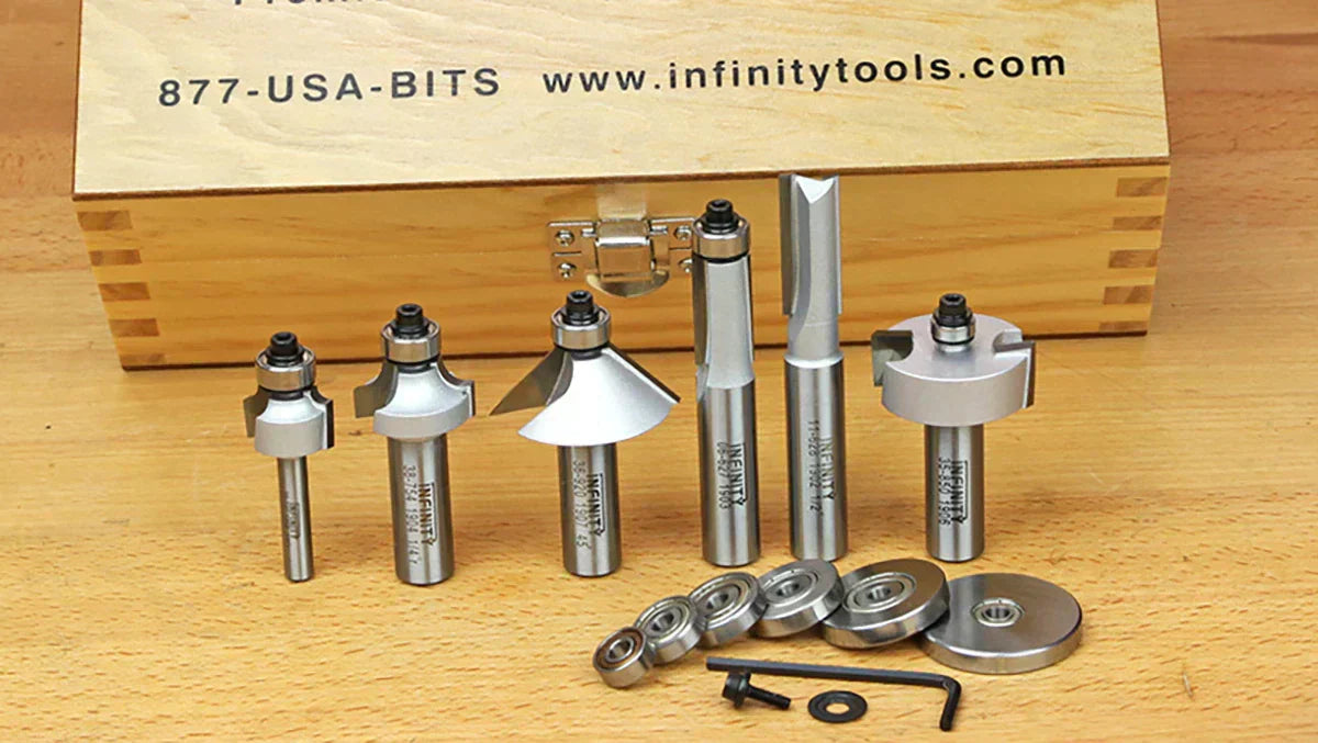 The 6 Most-Used Router Bits in Your Woodworking Shop – Infinity Cutting ...