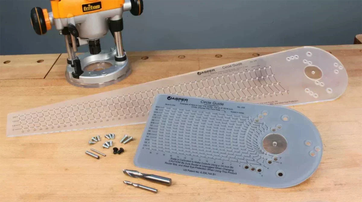 How To Cut Perfect Circles using your Router with Jasper Circle Guides ...