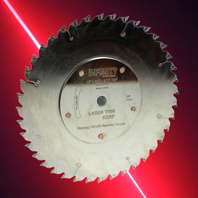 The Game-Changing 1/16"-Kerf Laser-Thin Table Saw Blade – Infinity ...