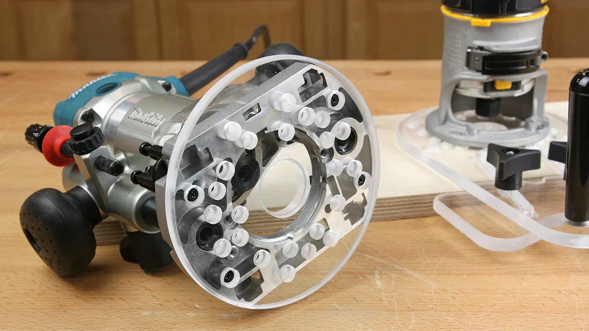 Take Control With Our Universal Baseplates For Compact Wood Routers ...