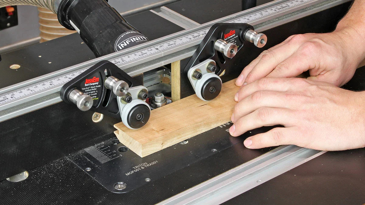 Jessem Router Table Stock Guides - Much Better Than Feathers ...
