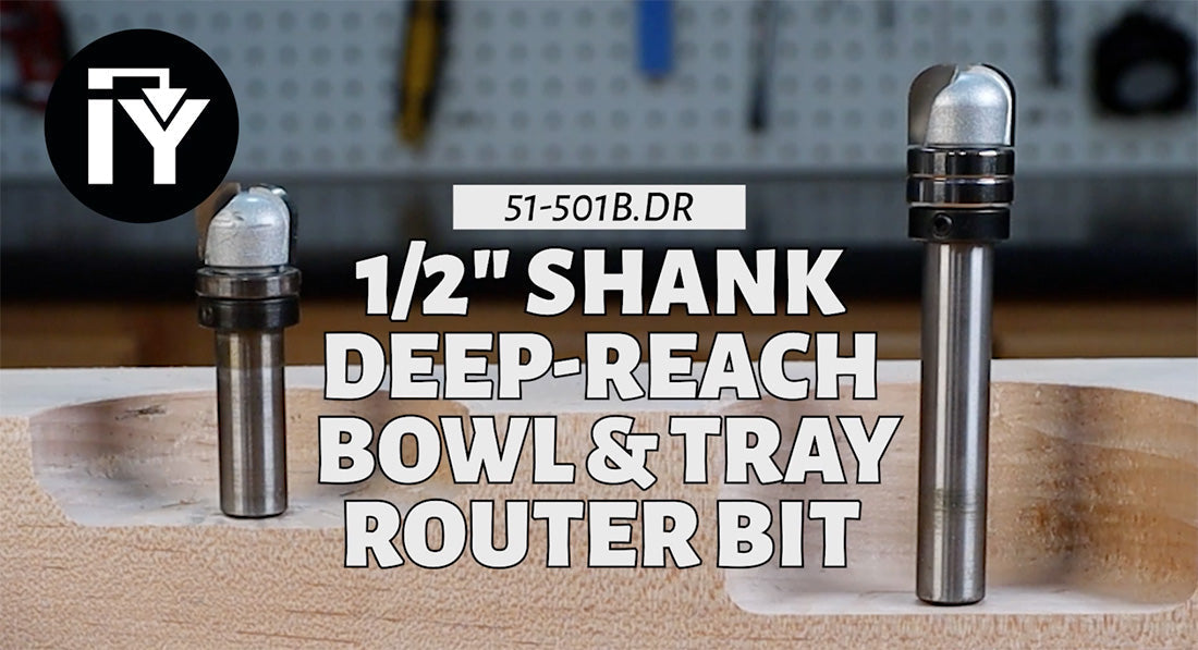 Deep-Reach Bowl & Tray Bit for Hard to Reach Tasks – Infinity Cutting Tools