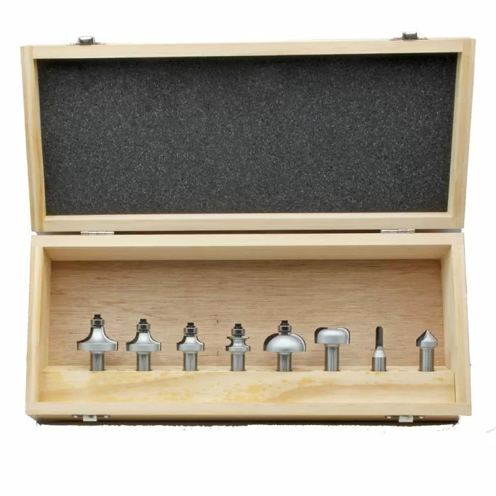 Infinity Tools 8-Pc. Prof. Picture Frame Router Bit Set – Infinity ...