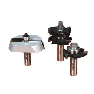 Infinity Tools 1/2" Shank 3-Pc. Cabinet Door Router Bit Sets – Infinity ...