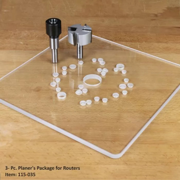 Infinity Tools 3-Pc. Planers Package for Routers – Infinity Cutting Tools