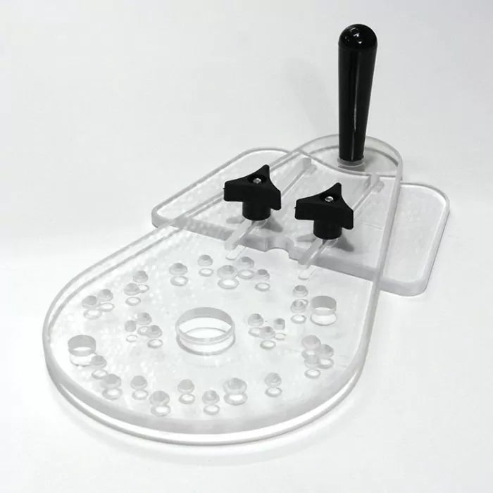 Infinity Tools 2-Pc. Universal Full Size Router Base Plate Package ...