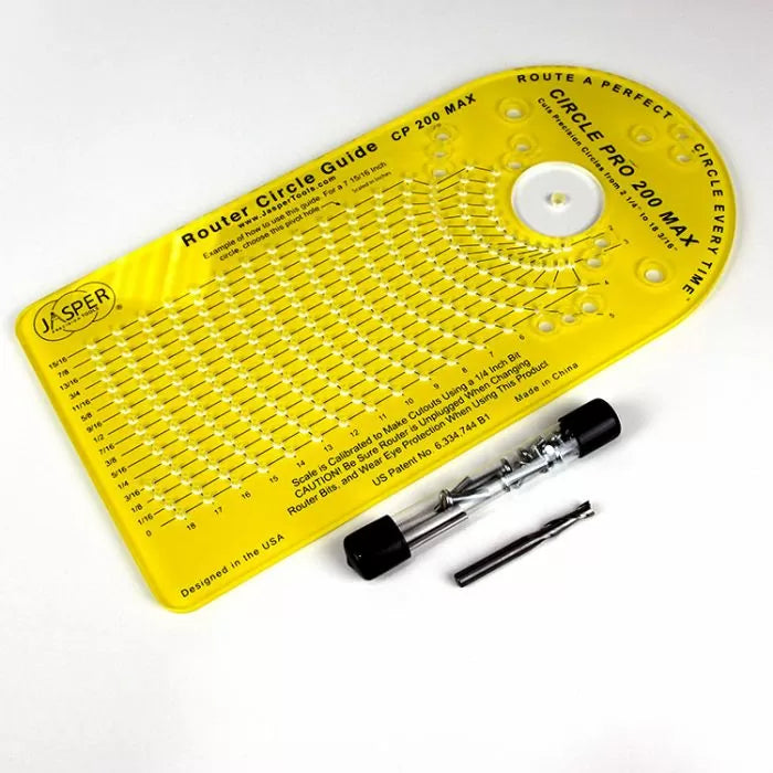Jasper Circle Guides w/ Spiral Router Bit – Infinity Cutting Tools