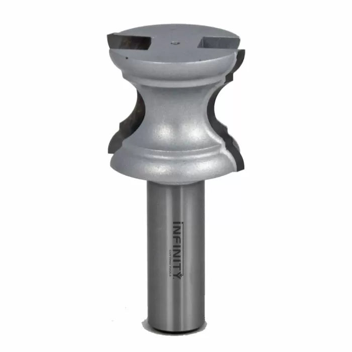 Infinity Tools 1/2" Shank 17th Century Router Bit, Double Ogee ...