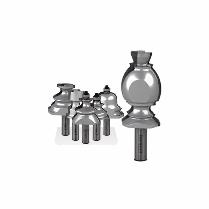 Infinity Tools 1/2" Shank 7-Pc. Colonial Period Router Bit Set ...