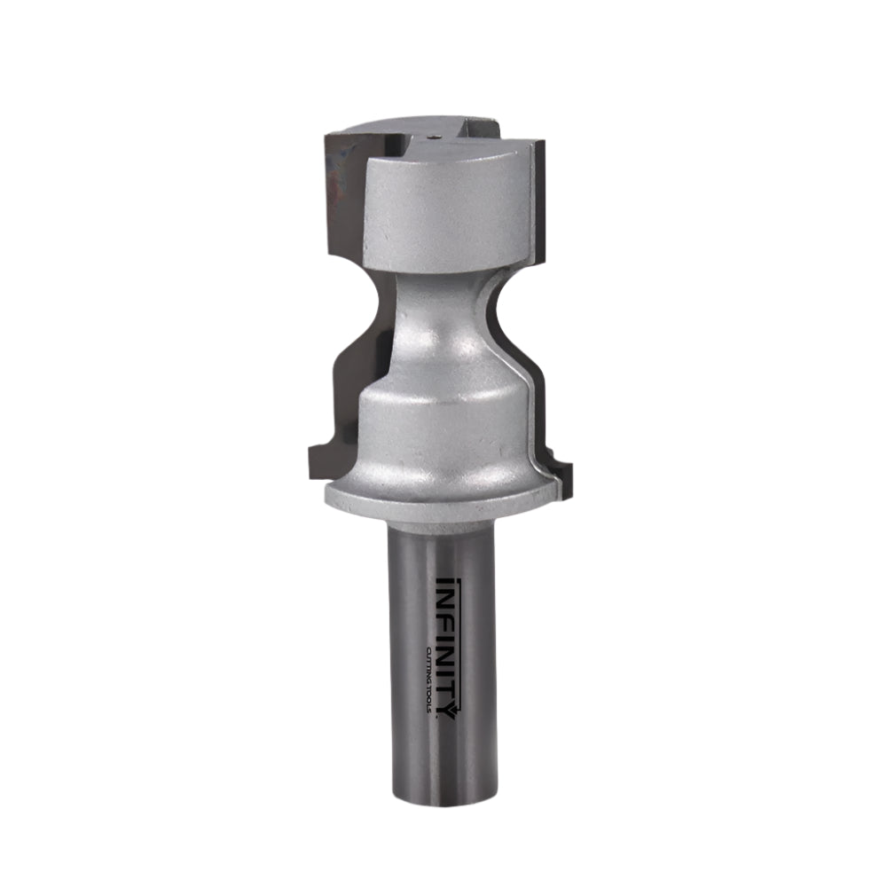Infinity Tools 1/2" Shank Colonial Period Router Bit, Board Joint Cove ...