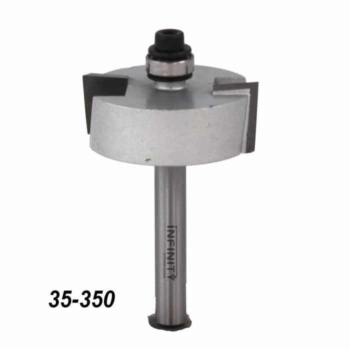 Infinity Tools 1/4" Shank Rabbeting Router Bits – Infinity Cutting Tools