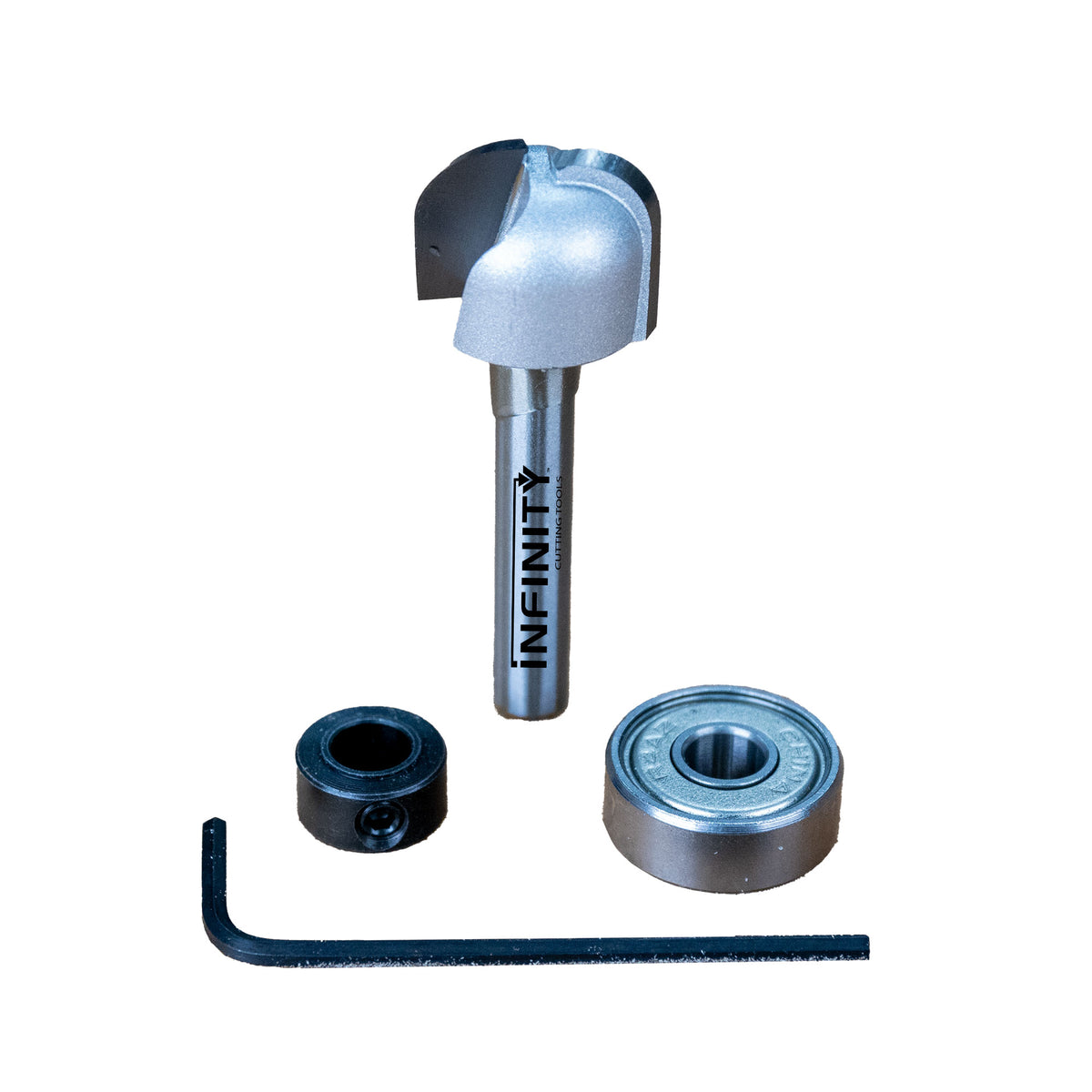 Infinity Tools 1/4" Shank Bowl & Tray Router Bit w/ Bearing – Infinity ...