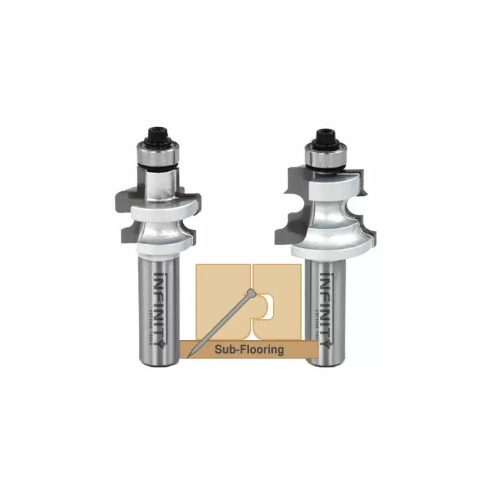 Infinity Tools 1/2" Shank Floor Making Router Bit Sets – Infinity ...