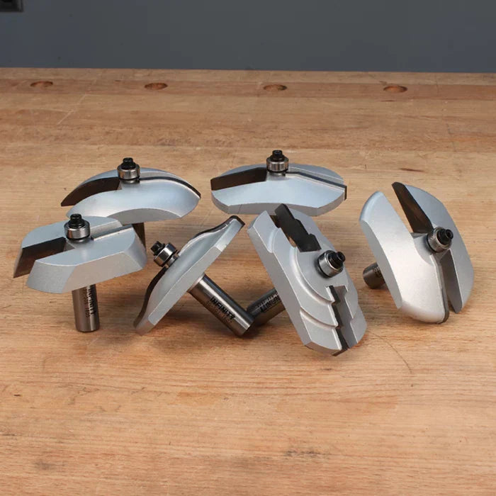 Infinity Tools 1/2" Shank Horizontal Raised Panel Router Bits ...