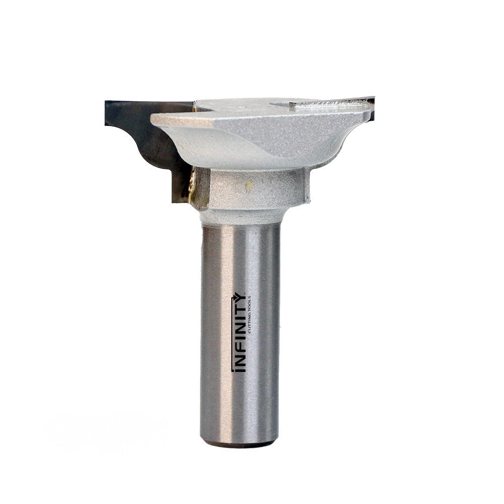 Infinity Tools 1/2" Shank Extended Tenon Cutter for Entry & Passage Do ...