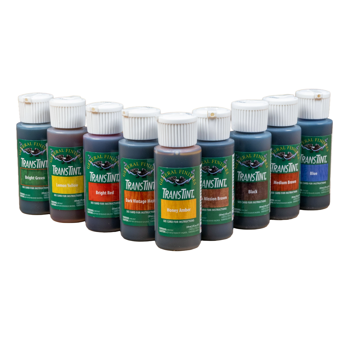 General Finishes TransTint Dyes – Infinity Cutting Tools