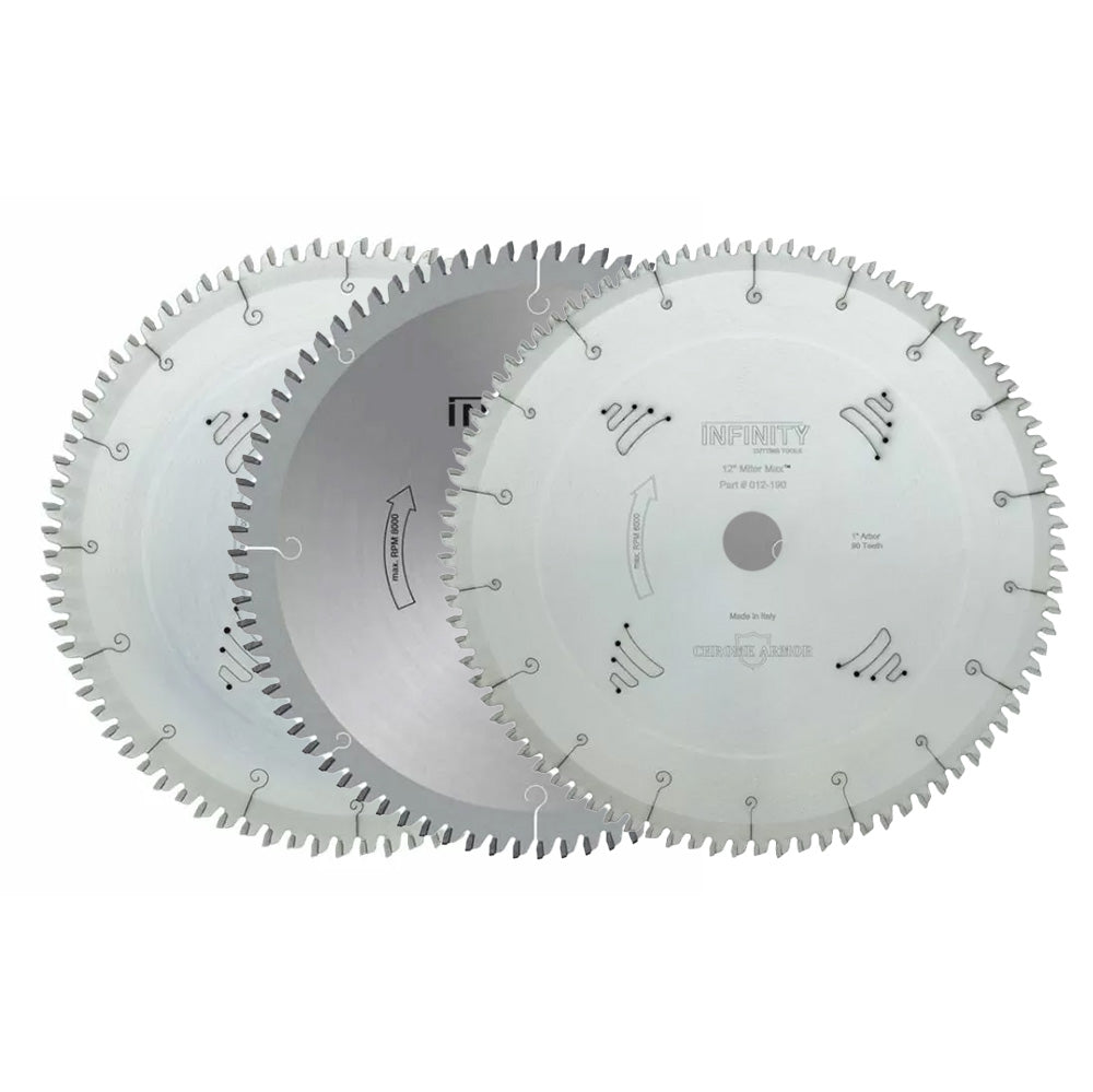Infinity Tools Miter-Max Miter Saw Blades - Glass-Smooth Cuts ...