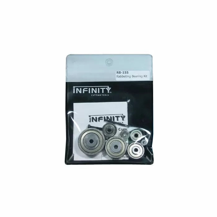 Infinity Tools 7-Pc. Rabbeting Bit Bearing Kit, 3/16" I.D. – Infinity ...