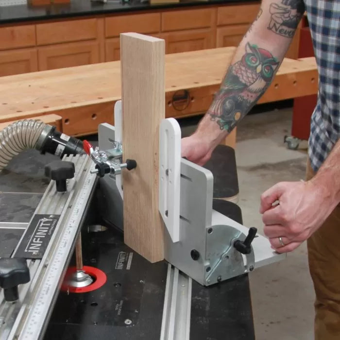 Infinity Tools Professional Vertical Router Sled – Infinity Cutting Tools